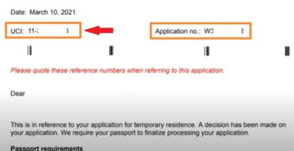 Understanding UCI and Application Number in Canadian Immigration: IRCC ...